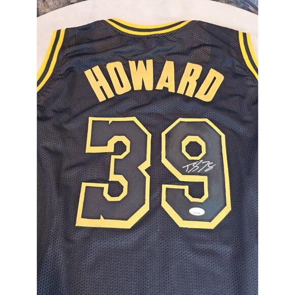 Shirts | Dwight Howard Autographedsigned Jersey Jsa Sticker Black ...